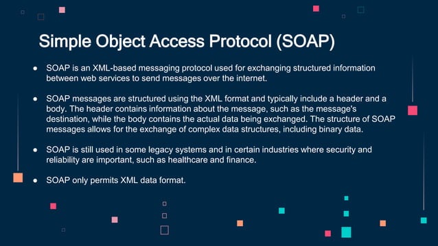 REST & SOAP.pptx | Web Development | Internet