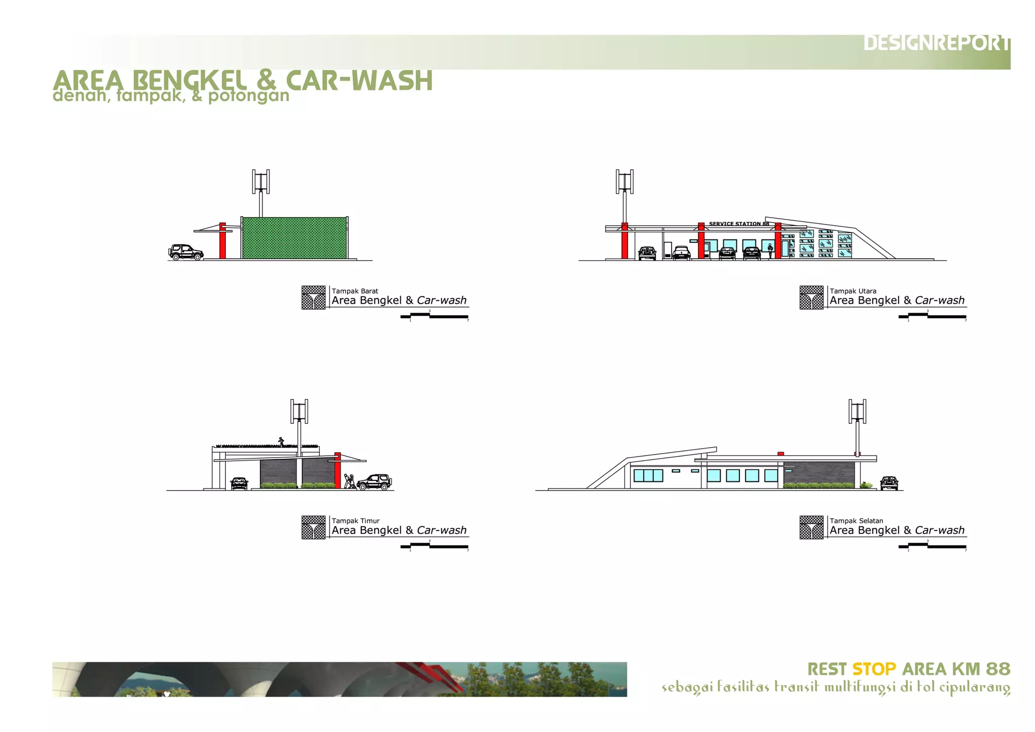 Rest Stop Area KM 88 Tol Cipularang | PDF