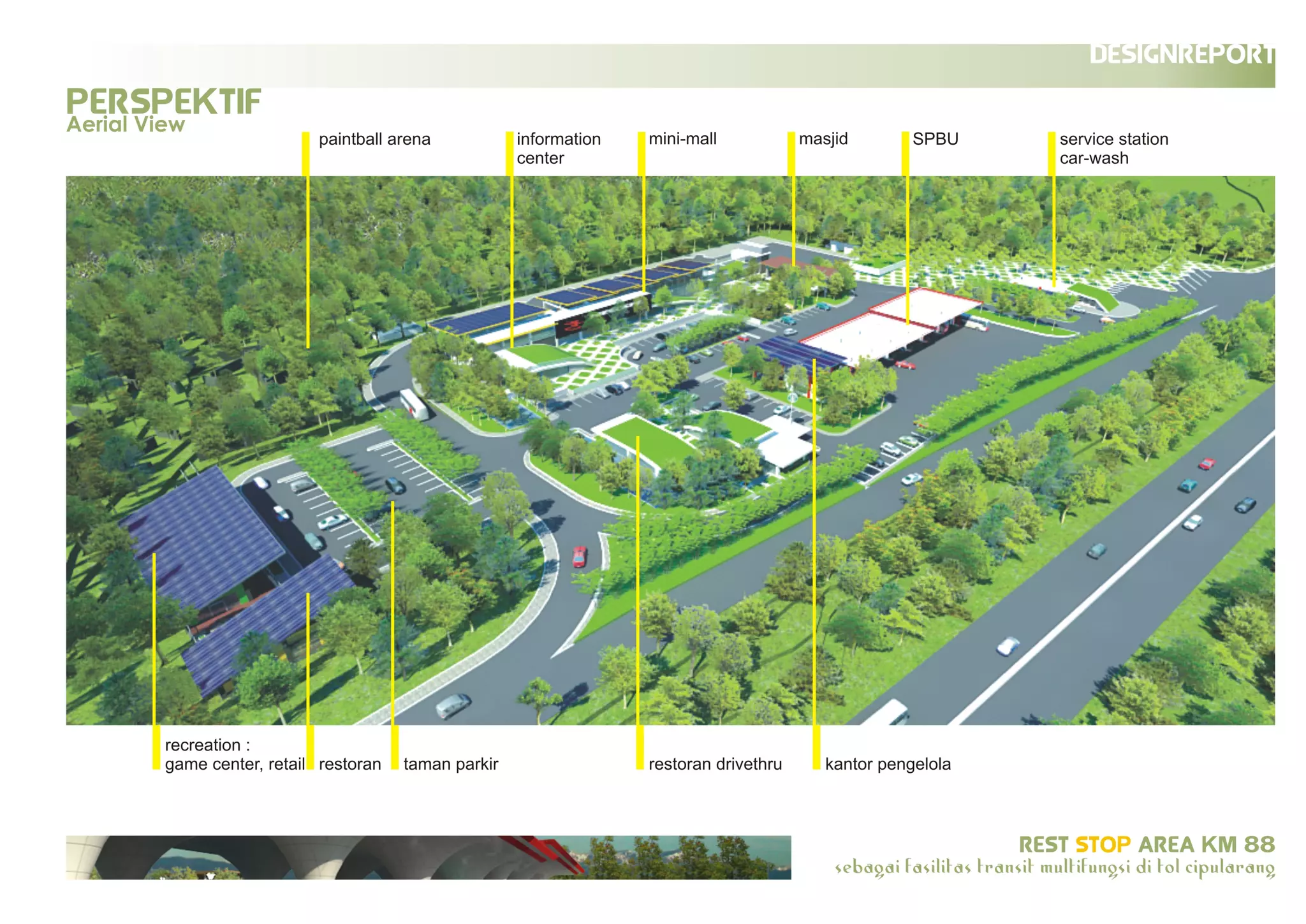 Rest Stop Area KM 88 Tol Cipularang | PDF