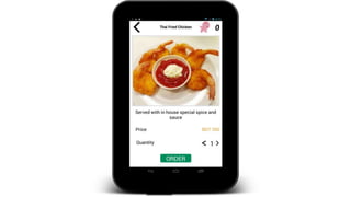 Restaurant ordering system | PPTX