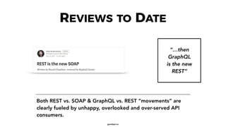 REST vs. GraphQL: Critical Look | PDF
