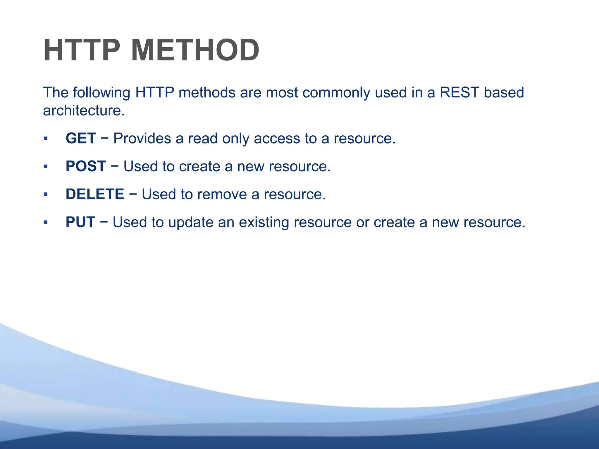 Rest webservice ppt | PPTX