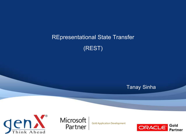 Rest Webservice Ppt Ppt