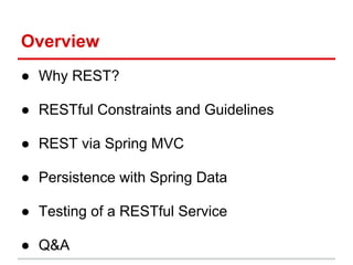 Rest with Spring | PDF | Web Development | Internet