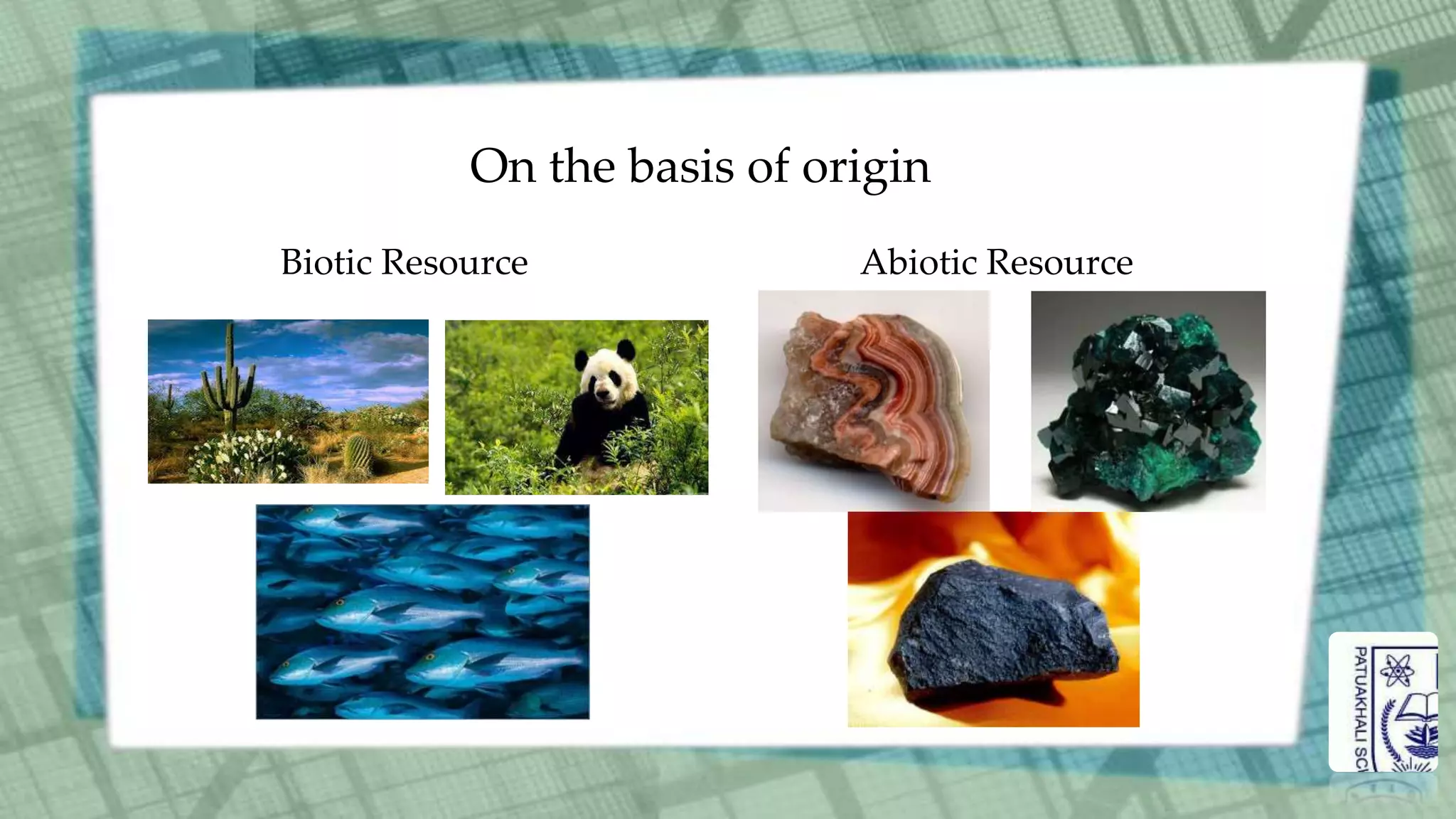 Resource Classification | PPTX