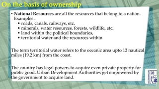 Resource Classification | PPTX