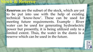 Resource Classification | PPTX