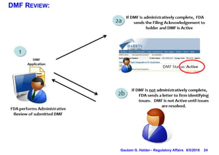 USDMF Preparation and Submissions | PDF