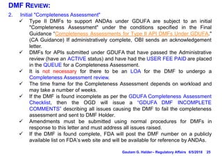 USDMF Preparation and Submissions | PDF
