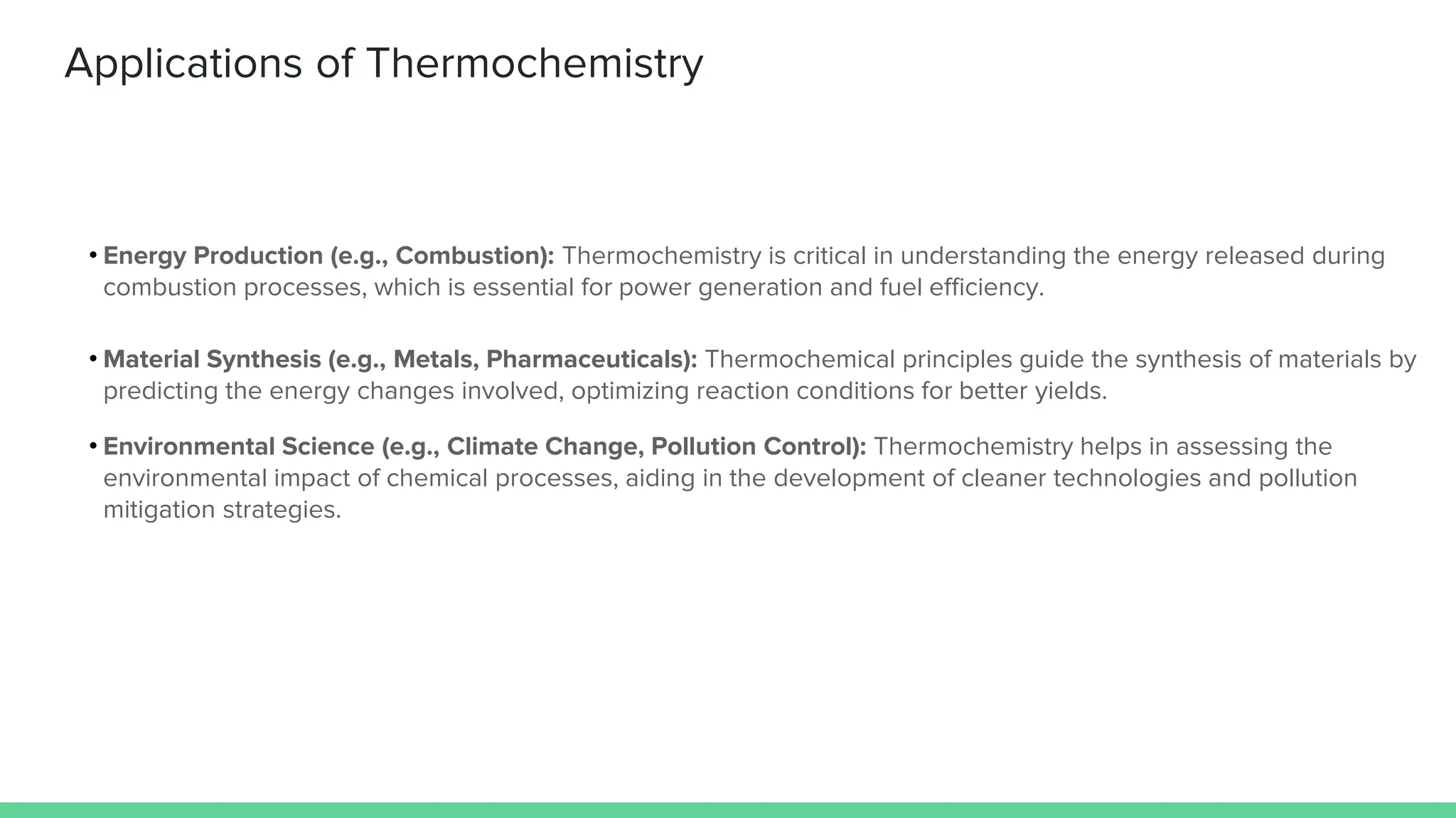 Thermochemistry and its definition including practical application | PPT