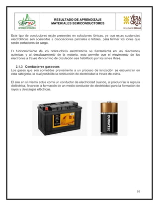 Estructura y propiedades de los materiales "Materiales semiconductores ...