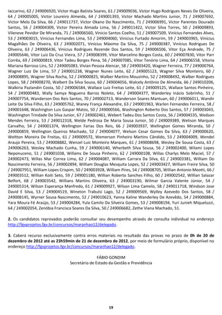 Resultado preliminar delegado | PDF