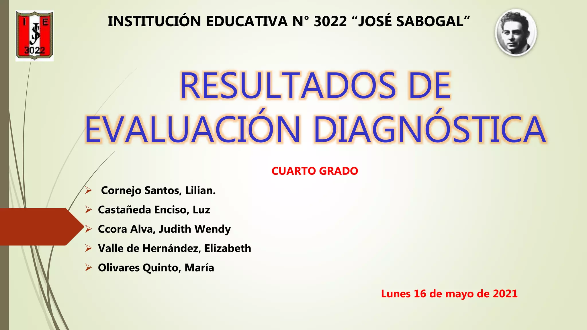 RESULTADOS DE EVALUACIÓN DIAGNÓSTICA cuarto grado.pptx
