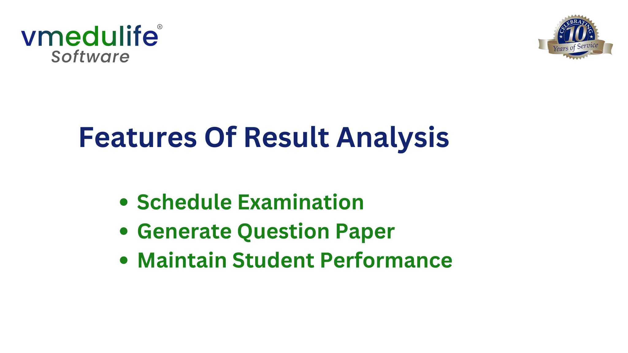 Examination Result Analysis made easy with vmedulife | PPT