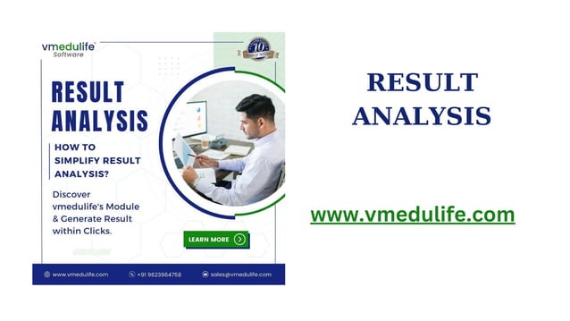 Examination Result Analysis made easy with vmedulife | PPT