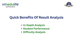 Examination Result Analysis made easy with vmedulife | PPT