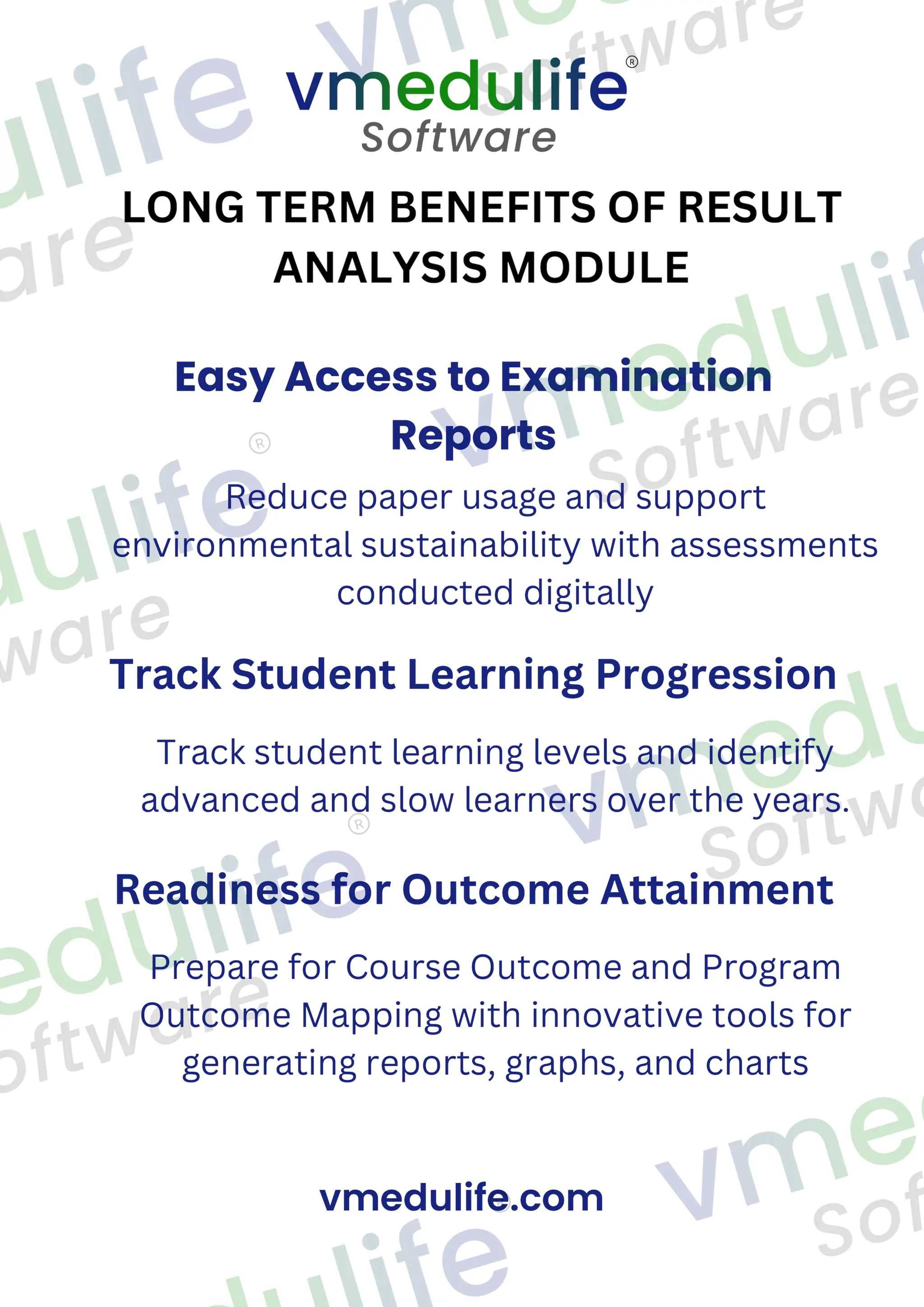 Examination Result Analysis made easy with vmedulife | PDF