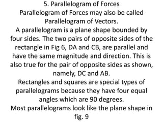 Resultant of a system of forces | PPTX