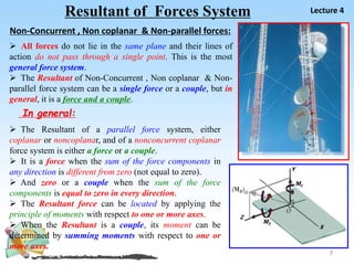 Resultant of Forces System.ppt | Physics | Science