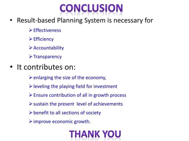 Result based management | PPTX