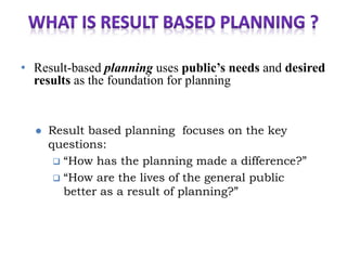 Result based management | PPTX