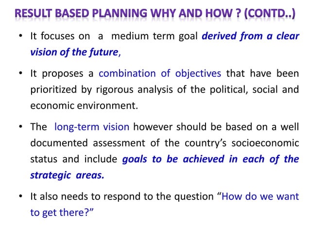 Result based management | PPTX