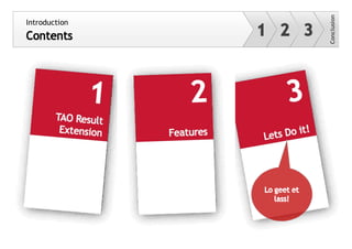 TAO DAYS - Result (User session) | PDF | Technology & Computing