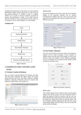 Result generation system for cbgs scheme in educational organization | PDF