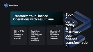 Role of Financial Consolidation Software | PPTX