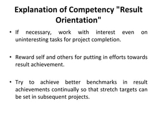 Result orientation | PDF