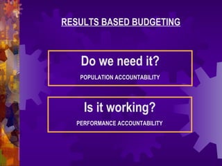 Results based accountability oba 101 new & revised slides | PPT