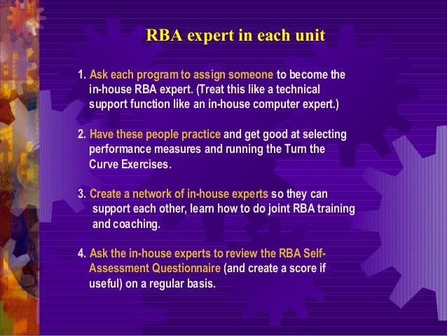 Results based accountability oba 101 new & revised slides