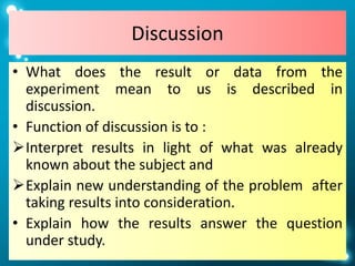 Results And Discussion Thesis