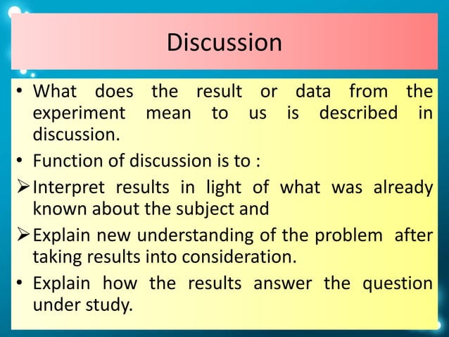 Results and Discussion- PPT Lecture.pptx | Databases | Computer ...