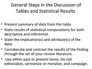 Results And Discussion Thesis