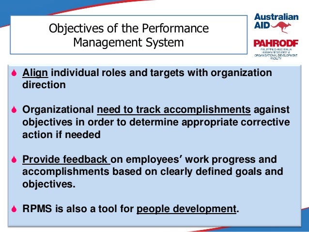 Results based performance management system rpms- for dep ed