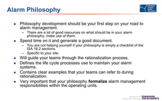 Results before and after dynamic alarm mgt emerson | PPTX
