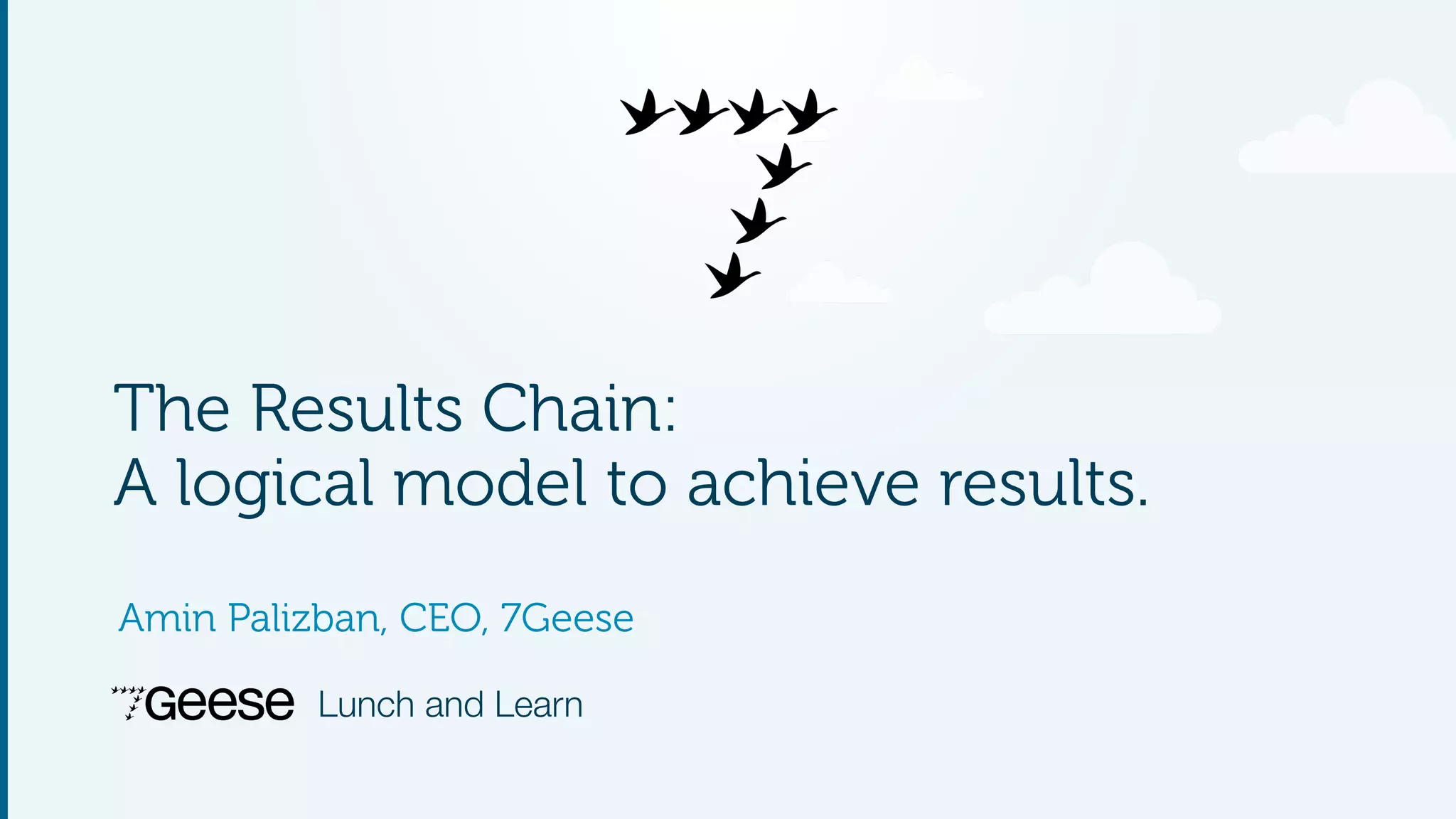 The Results Chain: A logical model to achieve results | PDF