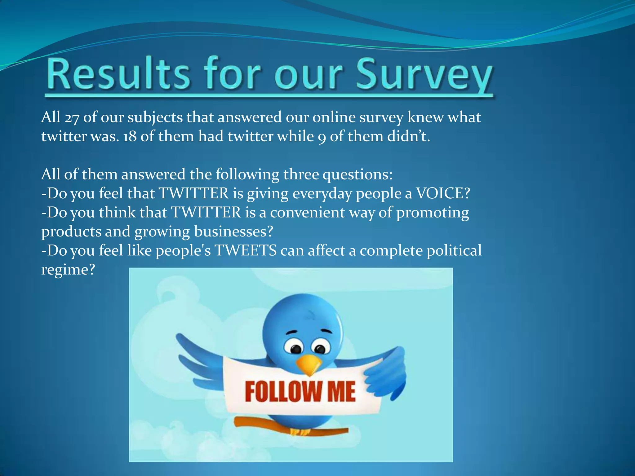 TWITTER REVOLUTION | PPTX