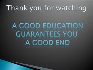 Results Of Poor Education System | PPT