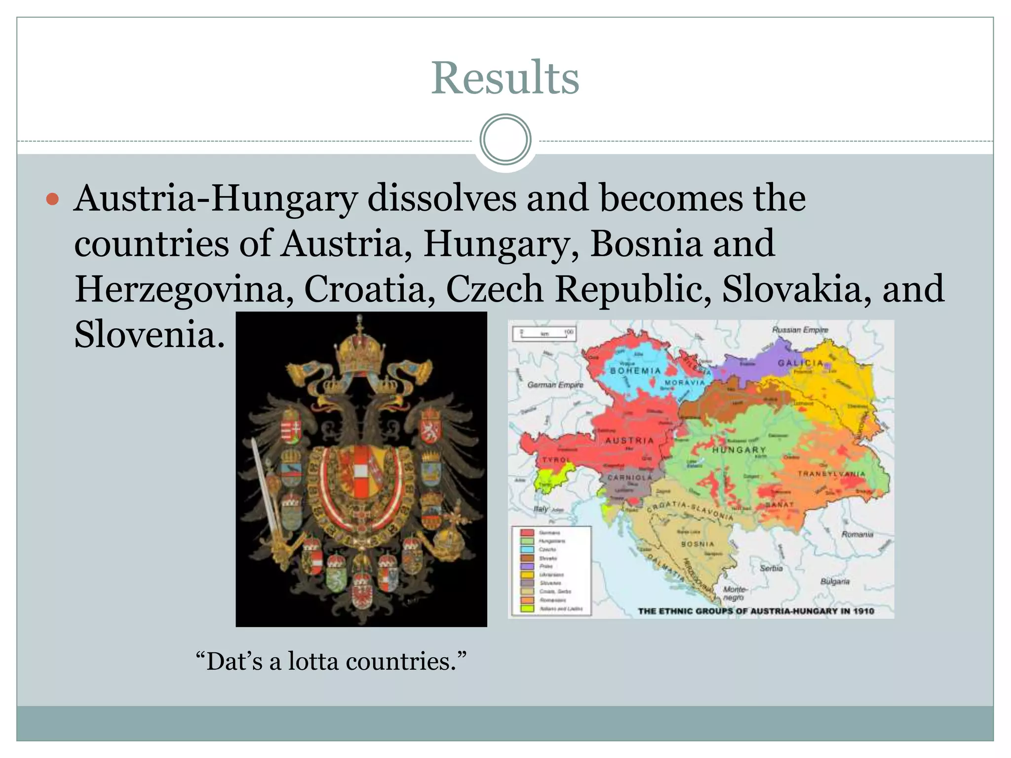 Results of world war I | PPTX