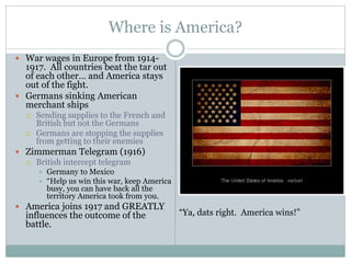 Results of world war I | PPTX