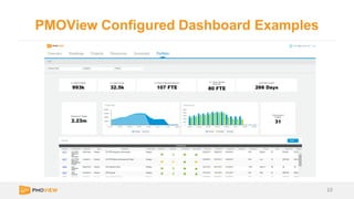 PMO View Interactive Dashboard | PDF