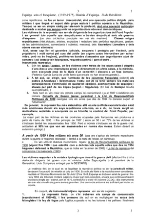 Resum del franquisme | PDF