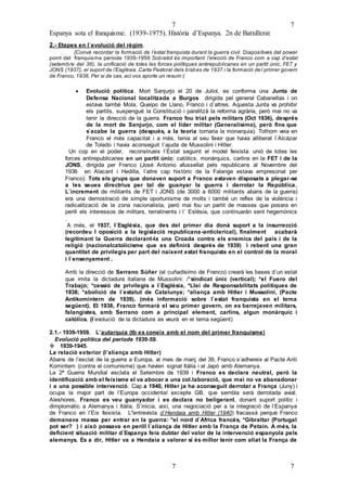 Resum del franquisme | PDF