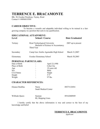 Resume 100415202653-phpapp02 (1) | DOC
