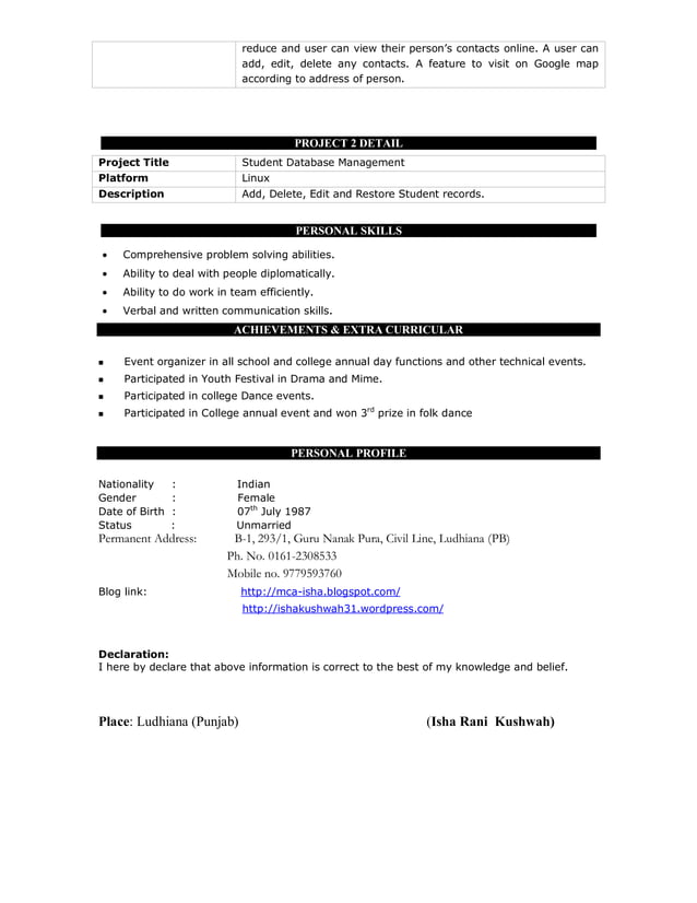 Resume | PDF
