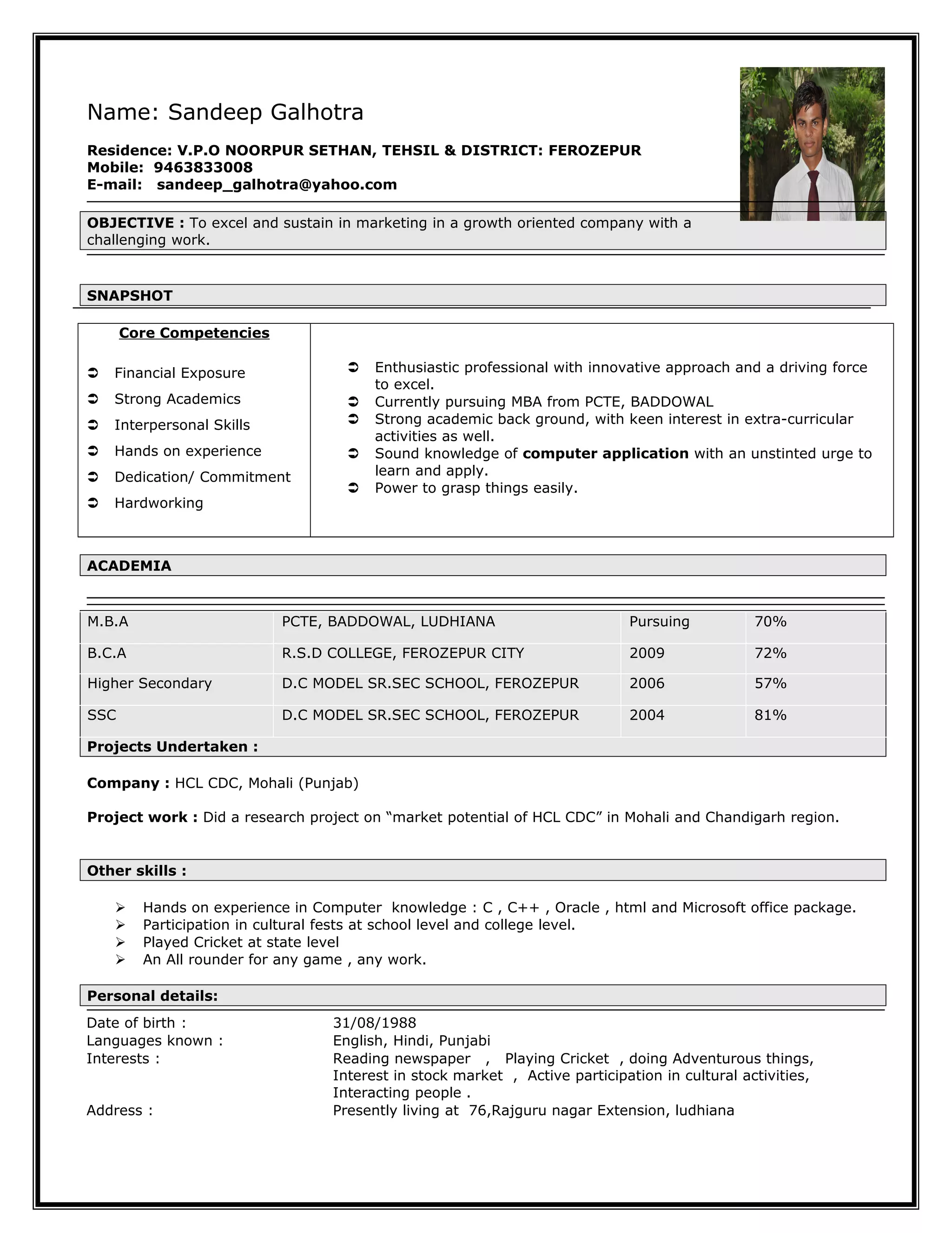My Resume | PDF