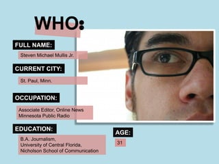 Steve Mullis Resume | PPT