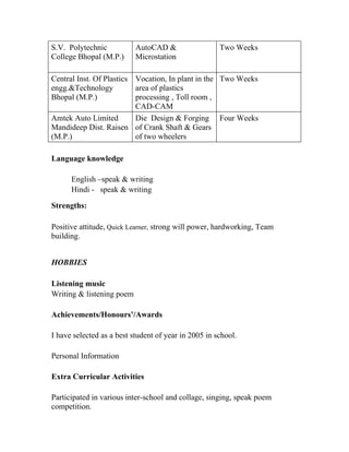 Resume | PDF